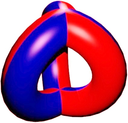 Topology: Short Animation showing how to put a double torus through a ...